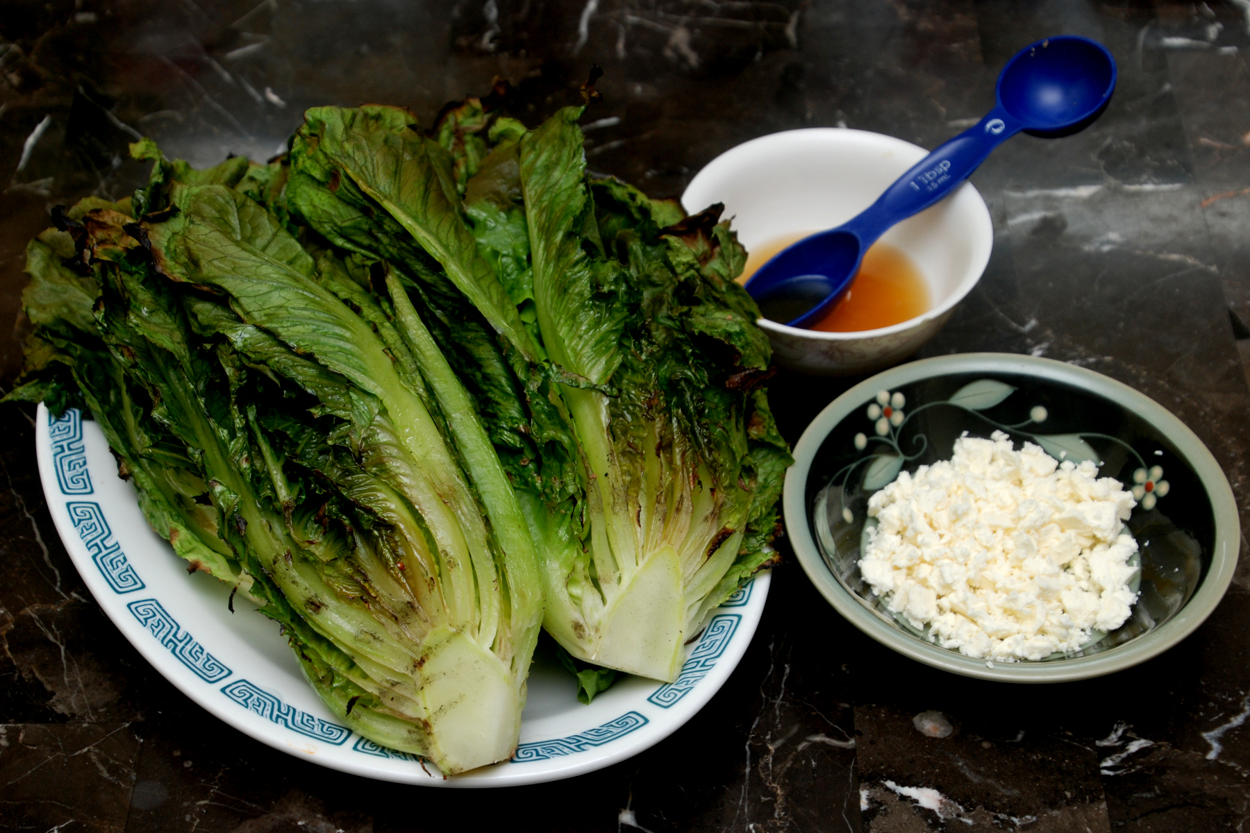 Can You Make A Salad Out of Fresh Romain That's Been Grilled to ...