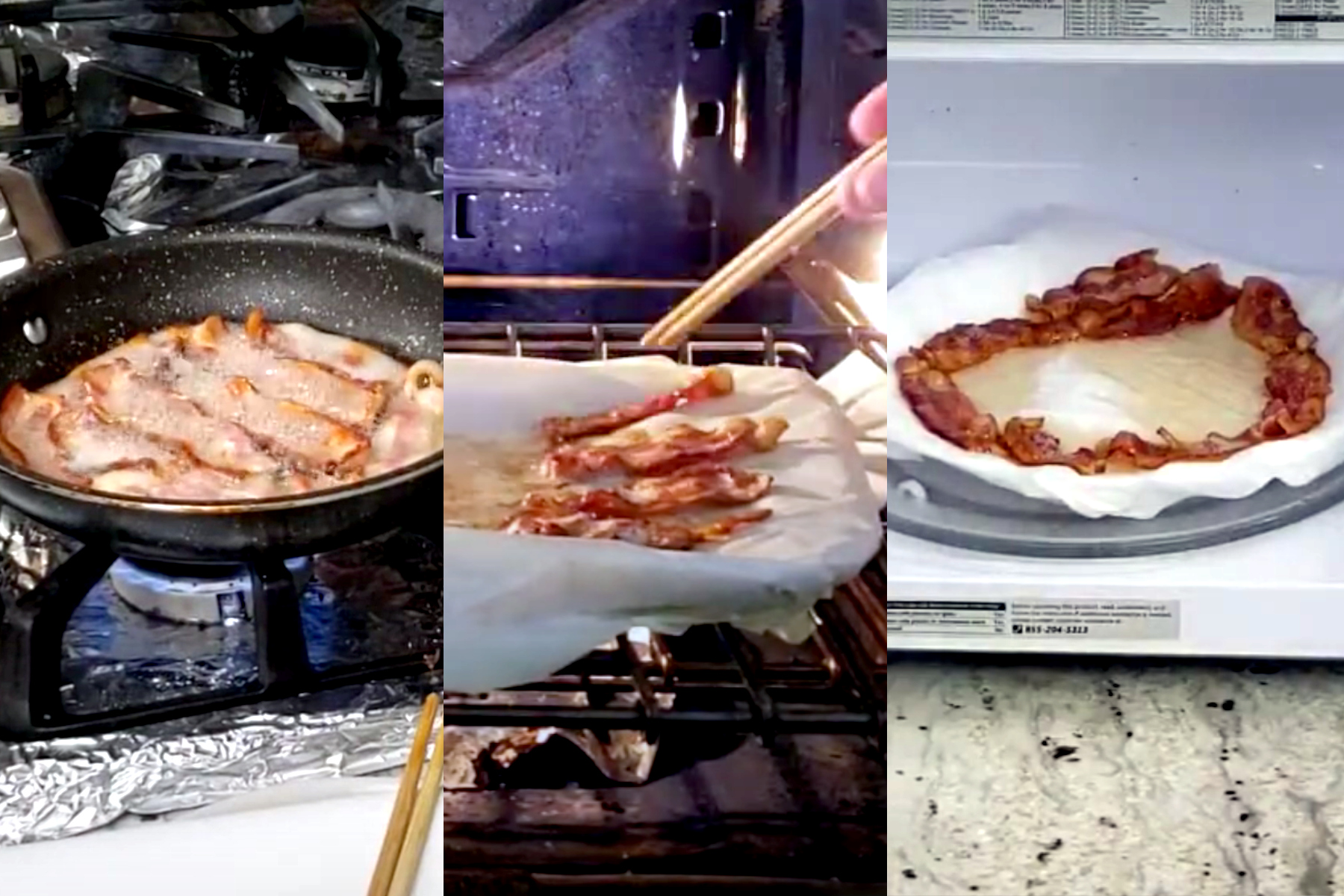 Which of These Three Methods Will Cook Bacon the Best? - Happy Healthy Wife